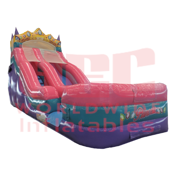 18' Princess Slide Single Lane Pool | HEC-Worldwide.com | Orlando, FL