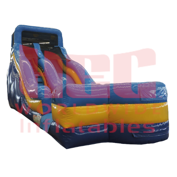 18' Super Splash Single Lane Pool | HEC-Worldwide.com | Orlando, FL