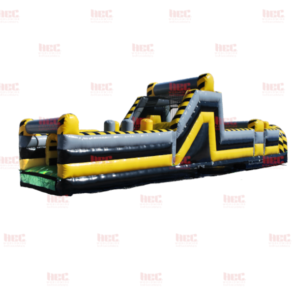 40' Obstacle Course Nuclear Colors | HEC-Worldwide.com | Orlando, FL