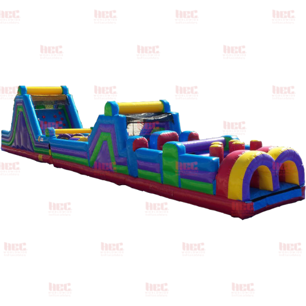 70 Foot Obstacle-Rock Climb Slide