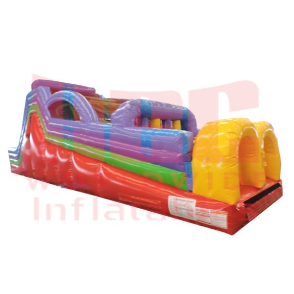 45' Elevated Obstacle Course Standard Colors | HEC-Worldwide.com ...